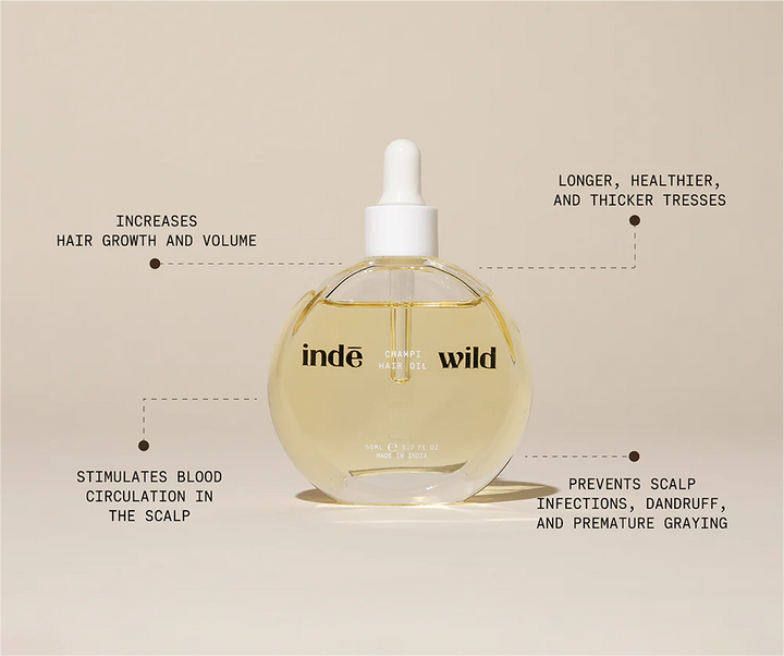 Ayurvedic oil for hair | Best head massage oil from indē wild – indē ...
