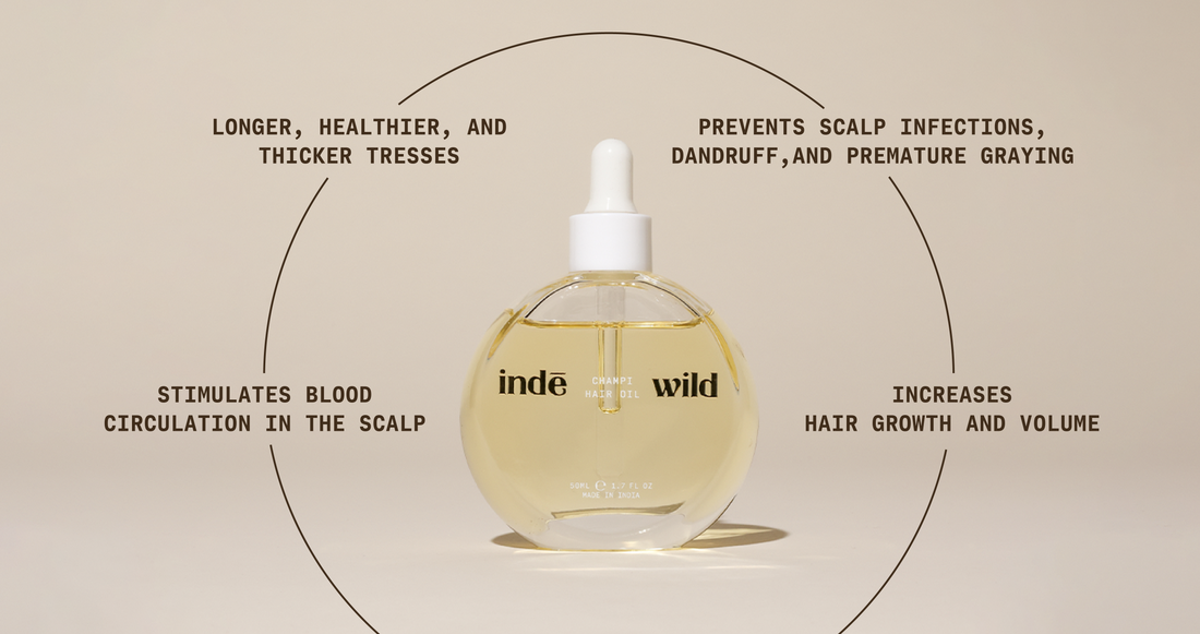 Ayurvedic oil for hair | Best head massage oil from indē wild – indē ...