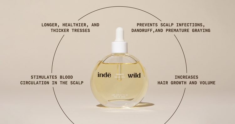 Ayurvedic oil for hair | Best head massage oil from indē wild – indē ...